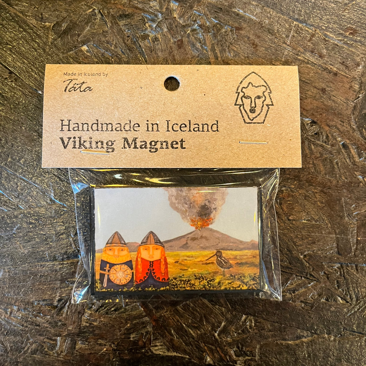 Táta Viking Magnet (Small) – Remember Reykjavík
