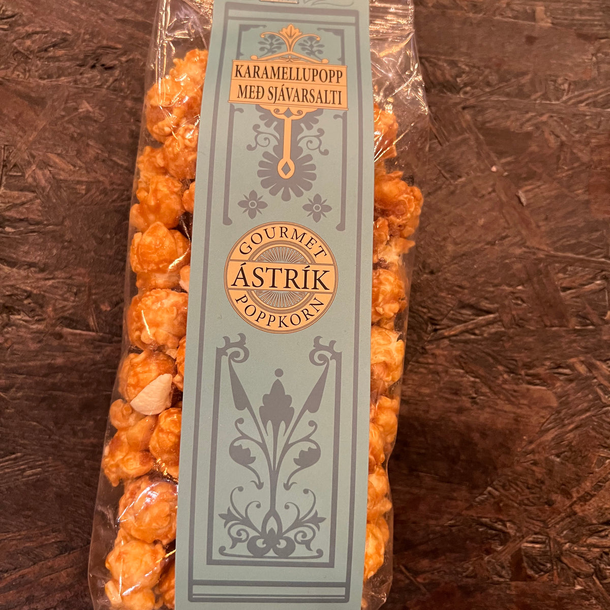 Ástrík Gourmet Popcorn - Caramel with Sea Salt – Remember Reykjavík